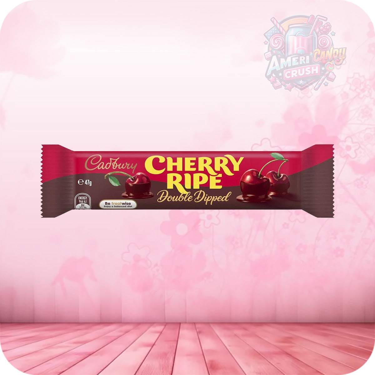 Cadbury Cherry RipeCadbury Cherry Ripe Double Dipped 40g chocolate bar
