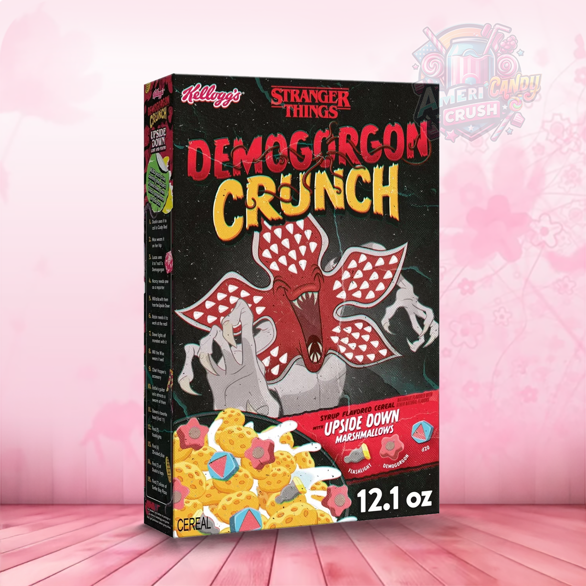Kellogg's Stranger Things Demogorgon Crunch Cereal 232g – Americandy