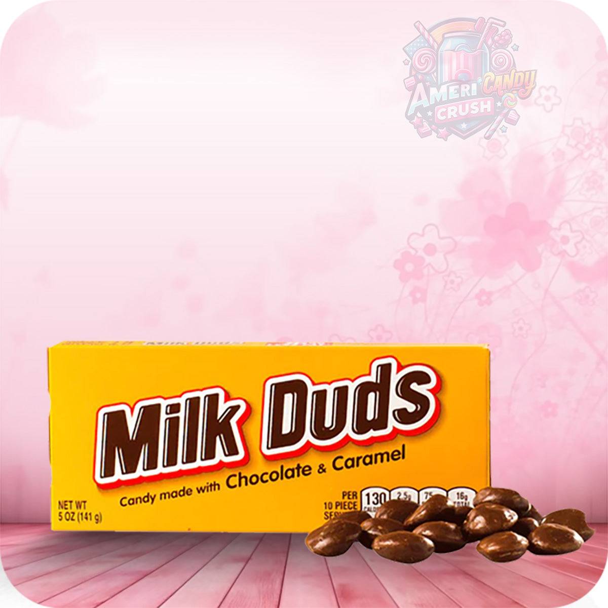Milk Duds Theatre Box 141g chew caramel and rich chocolate movie candy
